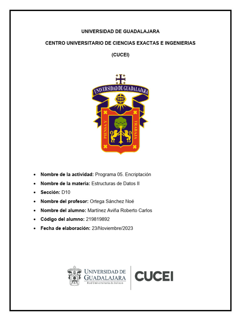 Plantilla - EDO2 | PDF | Cifrado | Clave (criptografía)