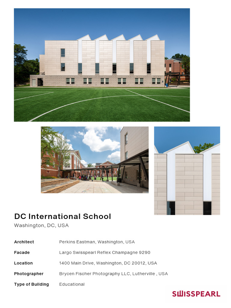 DC International School Facade Design | PDF