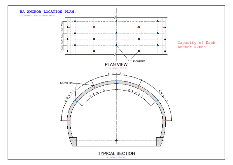 RT Tunnel - BA Anchors-Model | PDF