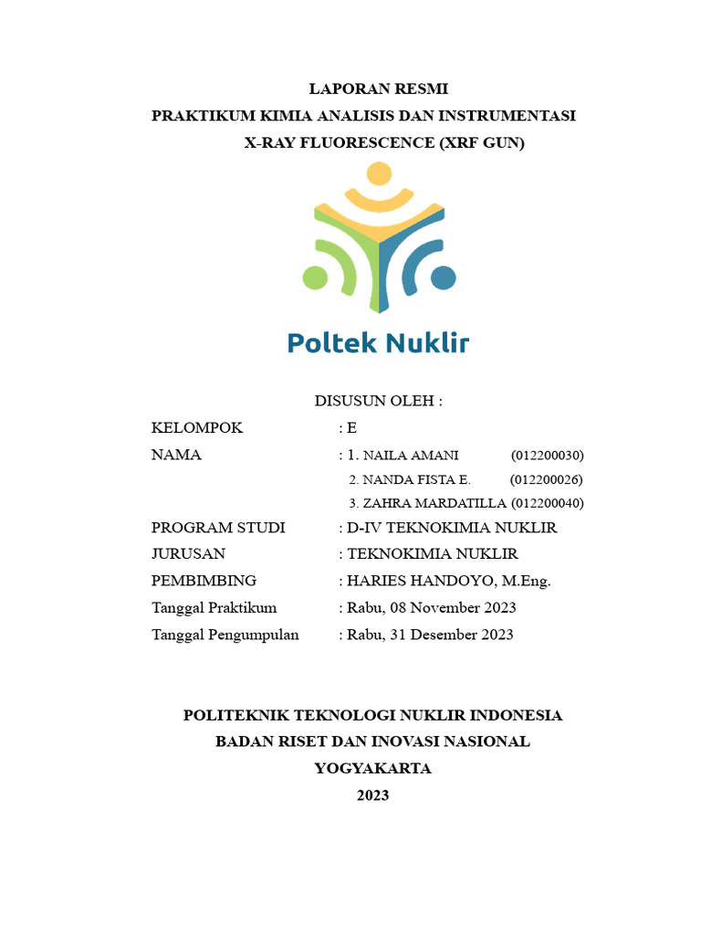 Laporan Uji XRF untuk Analisis Emas | PDF | Ilmu Sosial