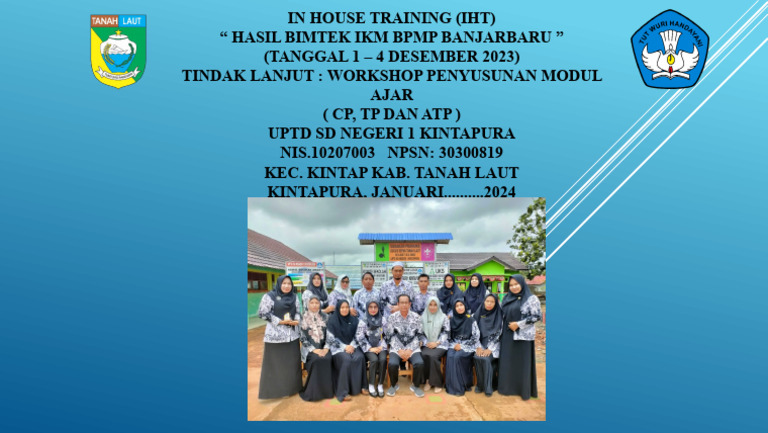 Spanduk Iht Workshop Ikm Kintapura 1 | PDF