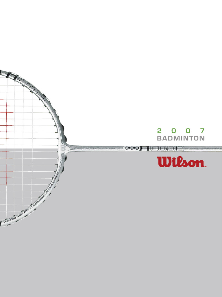 Badminton 2007 | PDF