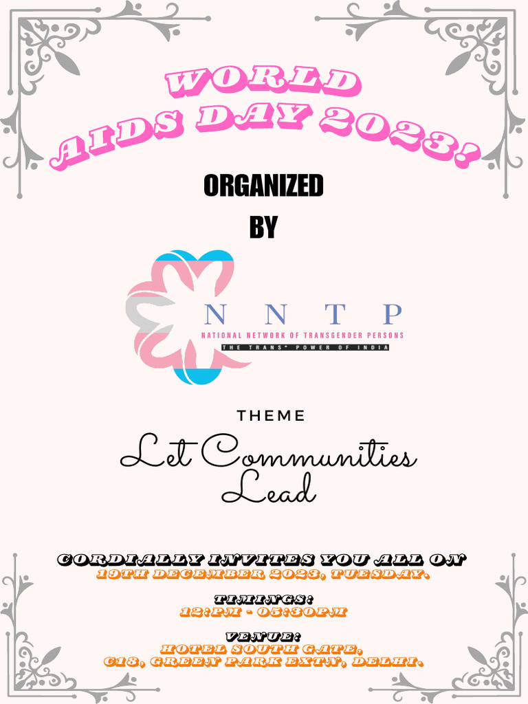 Program Schedule AIDS Day | PDF