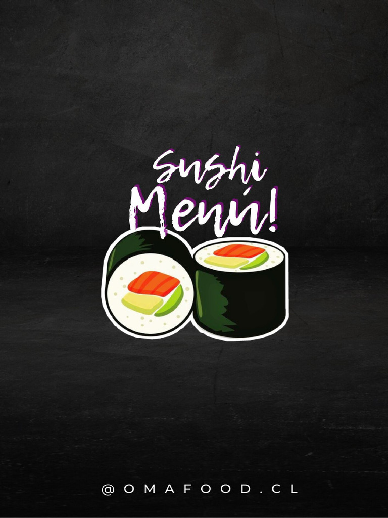 Oma Food Sushi Menú Nuevoooo | PDF