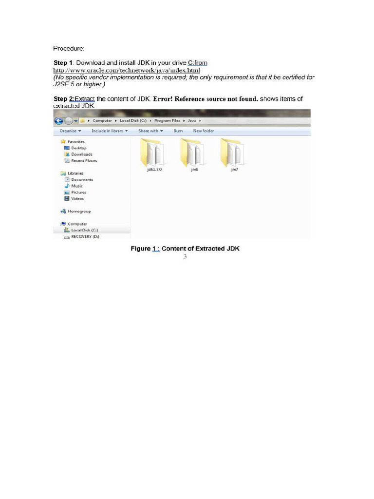 Step Installation JDK | PDF