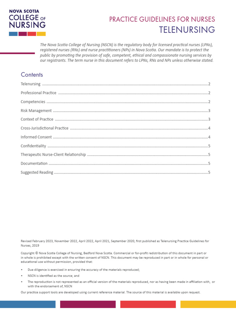 Tele Nursing | PDF