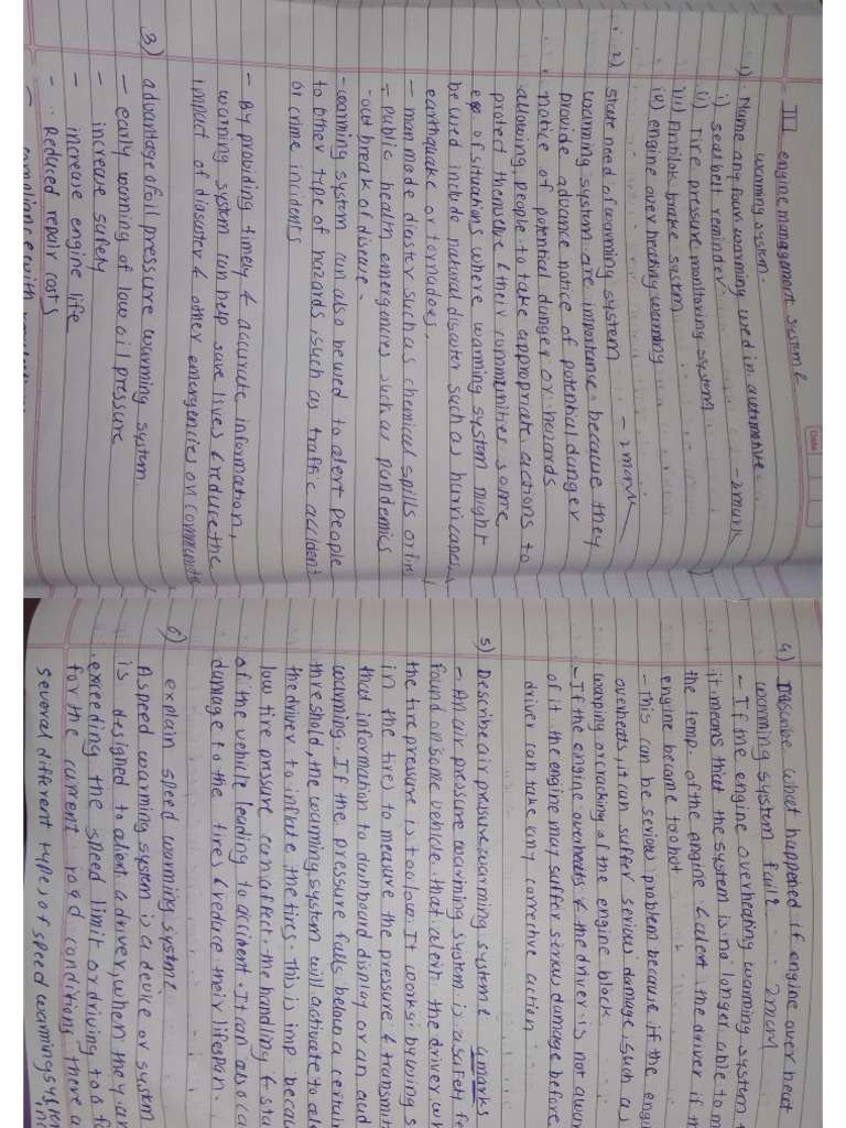 Automotive Mechatronics 3 RD Chapter | PDF