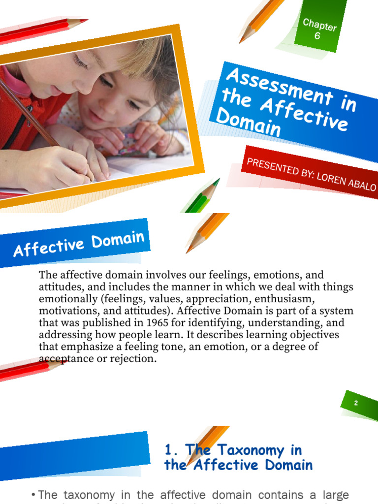 Affective Domain PDF | Download Free PDF | Attitude (Psychology ...