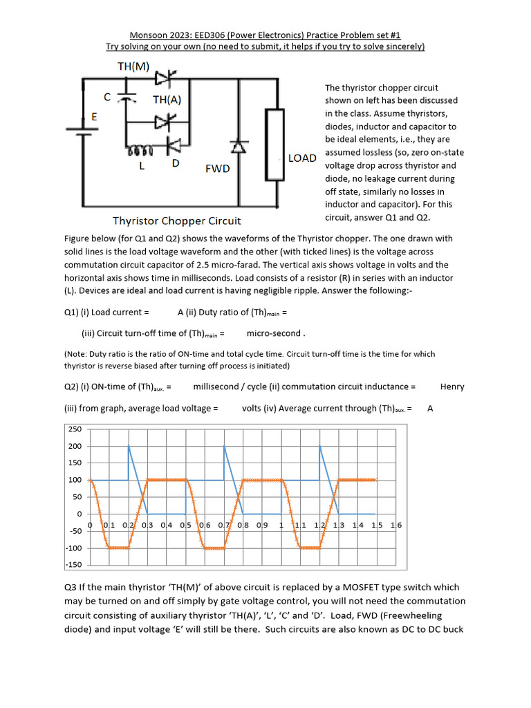 Practice Problem Set#1 | PDF | Electrical Network | Electrical Circuits