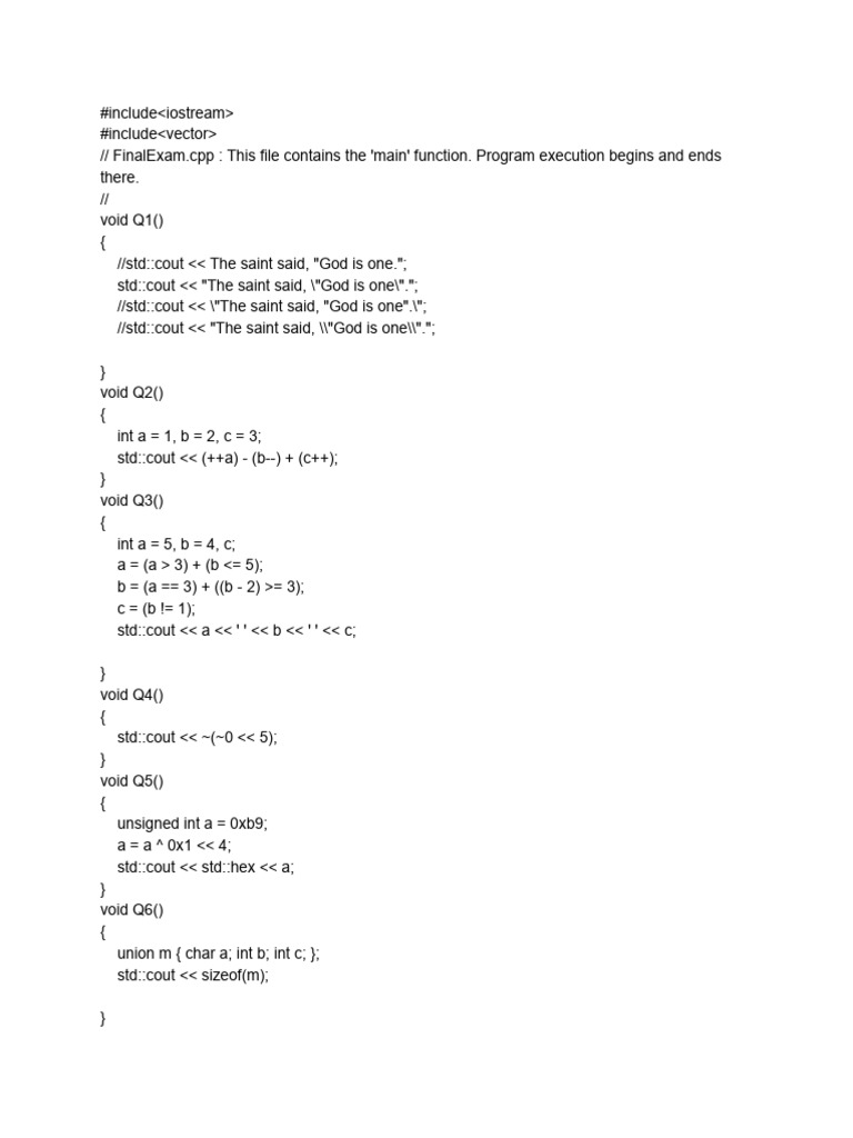 Endsem 2022 | PDF | Algorithms And Data Structures | C++ Endsem 2022 | PDF | Algorithms And Data Structures | C++