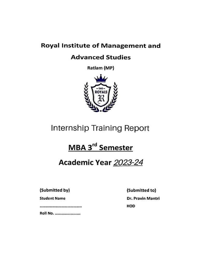 Internship Documents | PDF