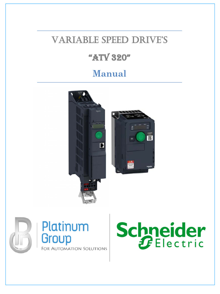 ATV320 Variable Speed Drive Manual | PDF | Relay | Electromagnetism