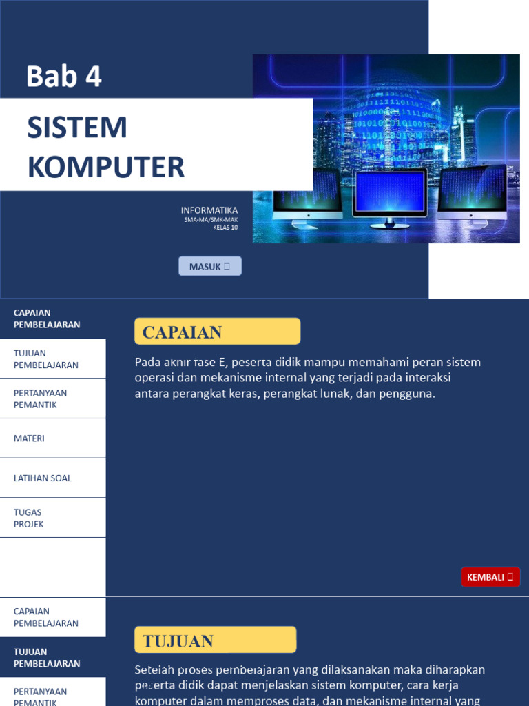 Bab 4 Sistem Komputer | PDF