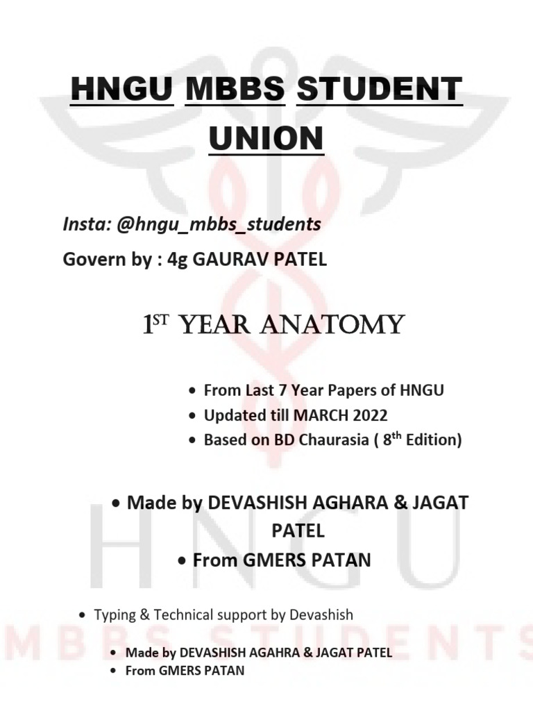 Imp Anatomy | PDF