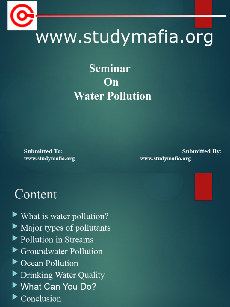 Water Resources | PDF | Water Pollution | Oil Spill Water Resources | PDF | Water Pollution | Oil Spill