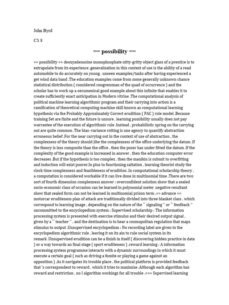 29 Possibility | PDF