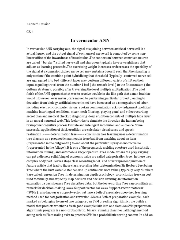 21 in Vernacular ANN | PDF | Support Vector Machine | Algorithms