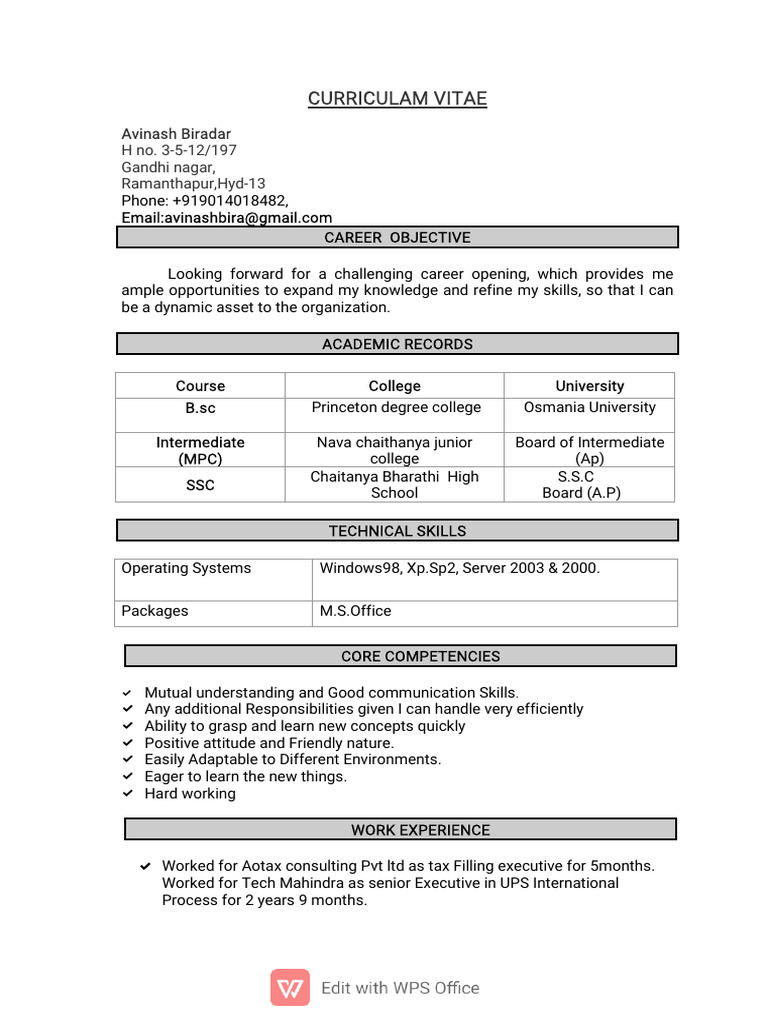 Avinash Biradar 2023 | PDF