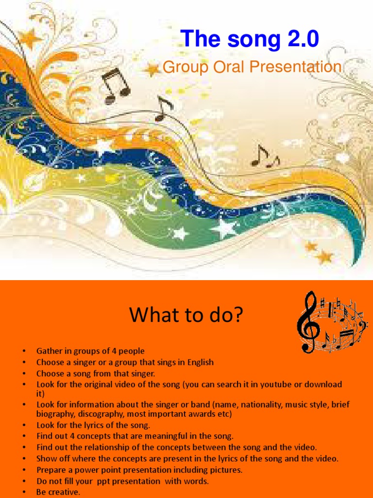 The Song 2.0 | PDF | Language Arts & Discipline