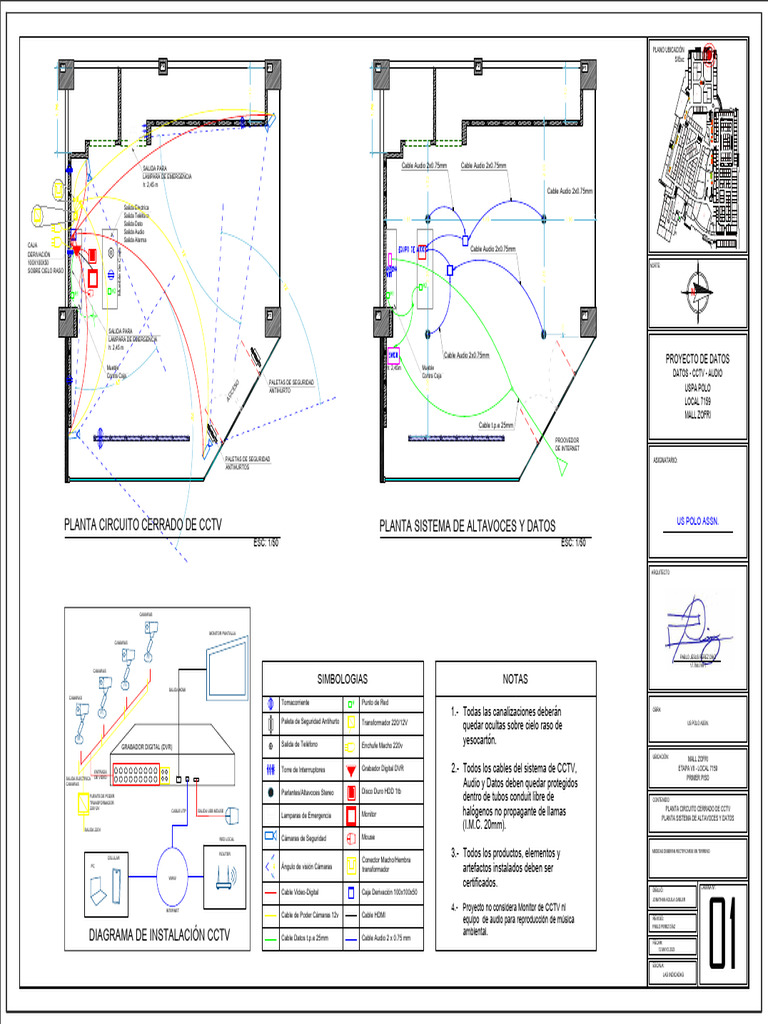 Projeto de Instalação de CCTV | PDF
