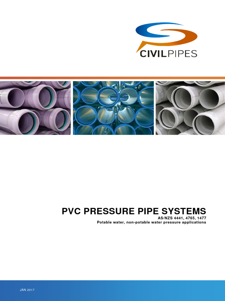 Cps Cat PVC Pressure Pipe Systems | PDF | Pipe (Fluid Conveyance ...