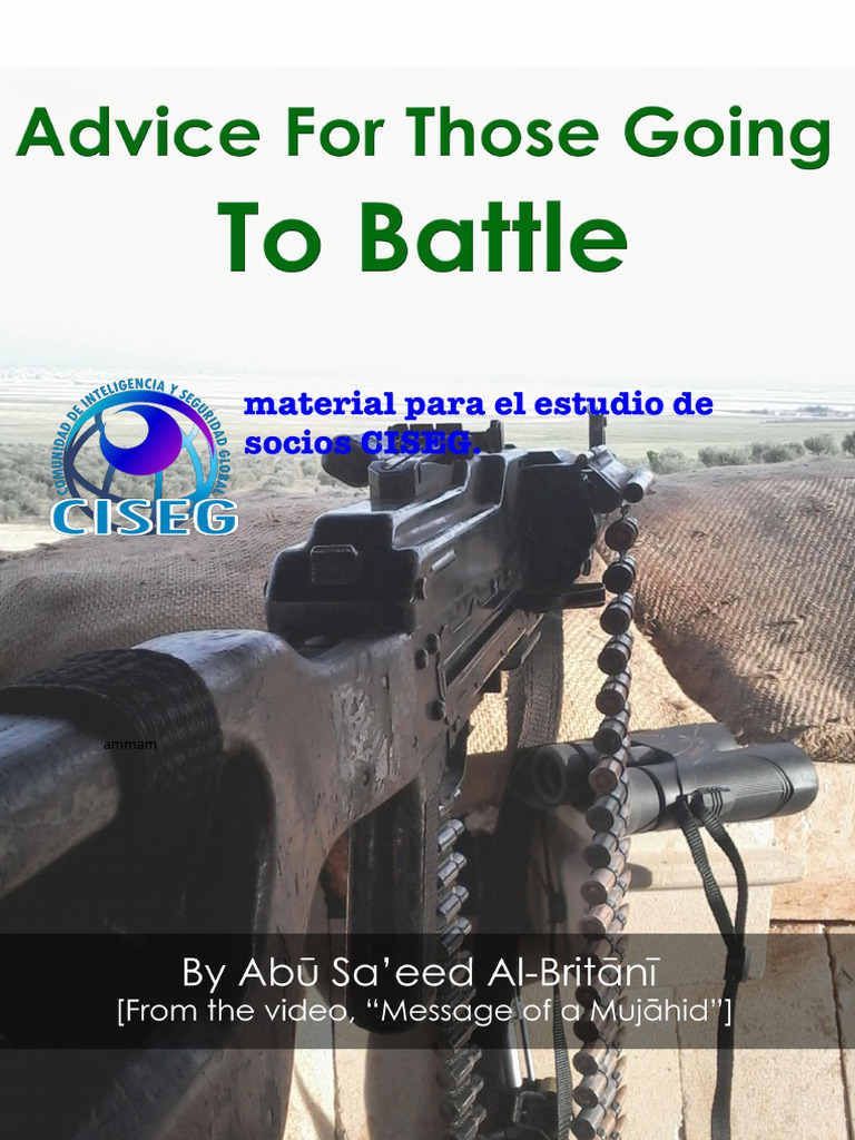 Advice For Those Going Battle Book | PDF | Muhammad | Boot