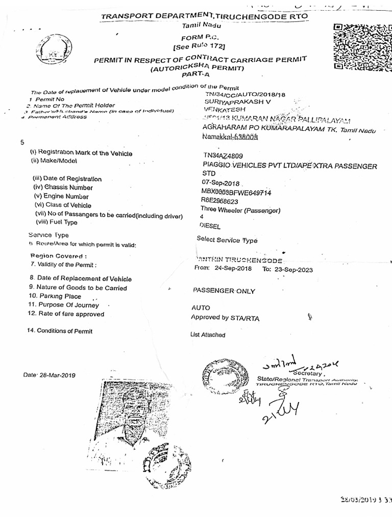 PRIYA W-O SURYAPRAKASH - Auto RC BOOK | PDF