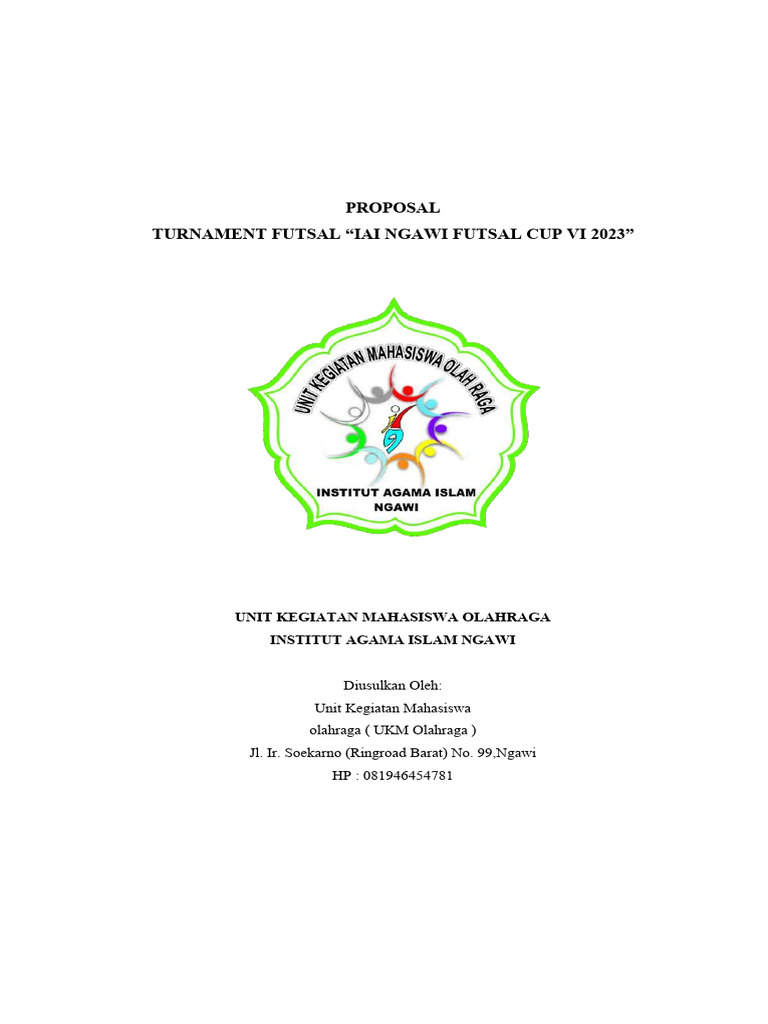 Proposal Kepada Yth. Ibu Jun Owner Onoae Cafe | PDF