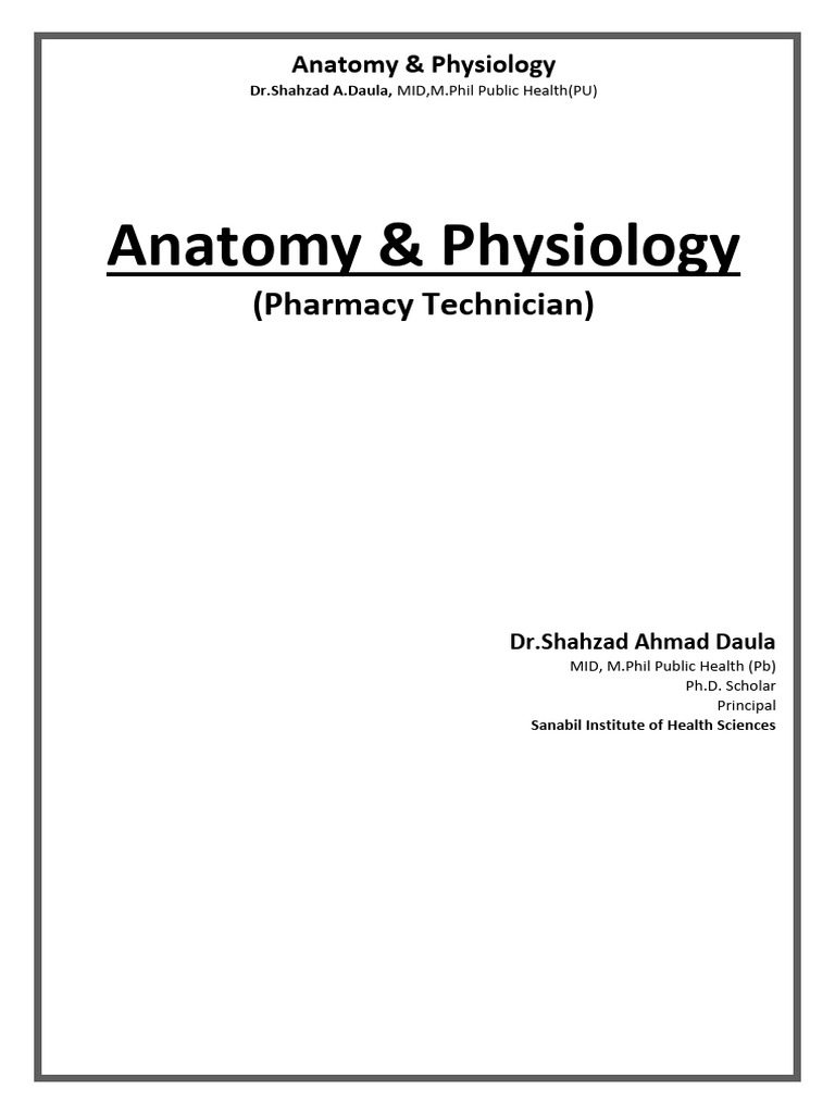 Anatomy Physiology | PDF | Lymph | Anatomical Terms Of Motion