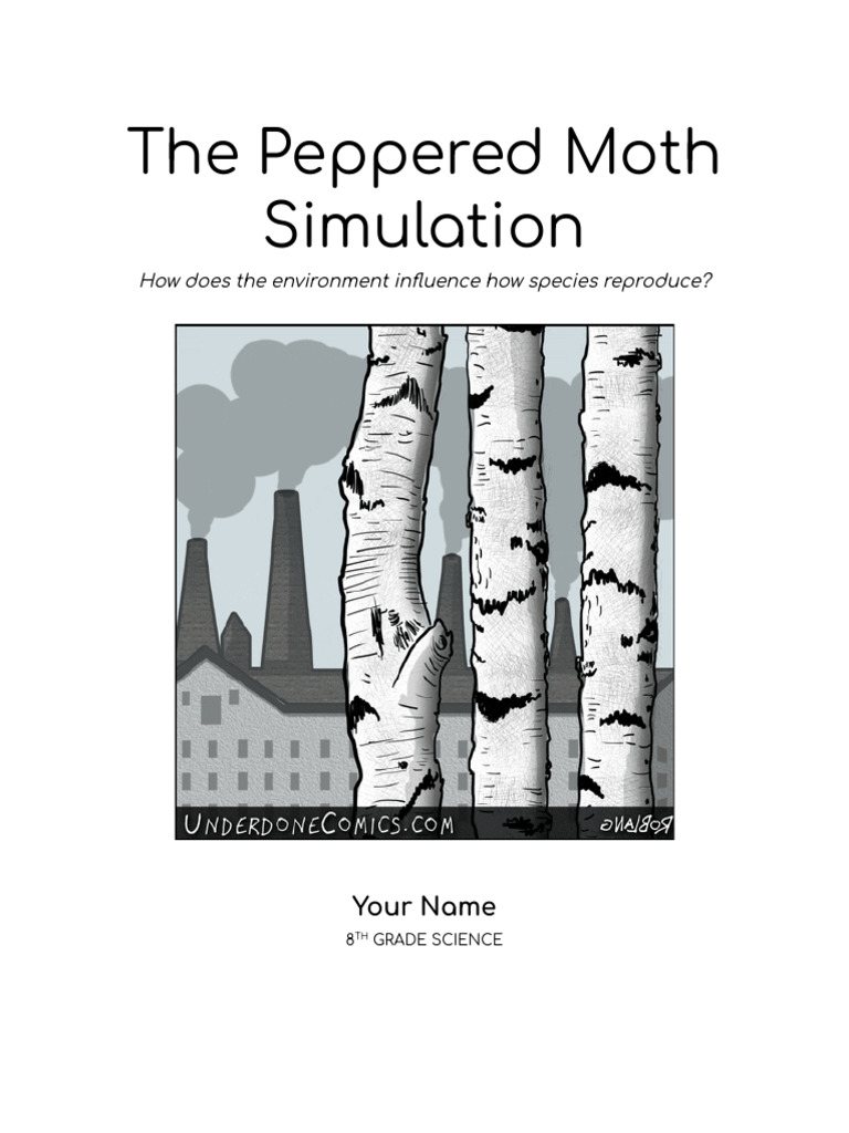 Quang (Albert) Minh Tran - The Peppered Moth Simulation | PDF | Biology ...