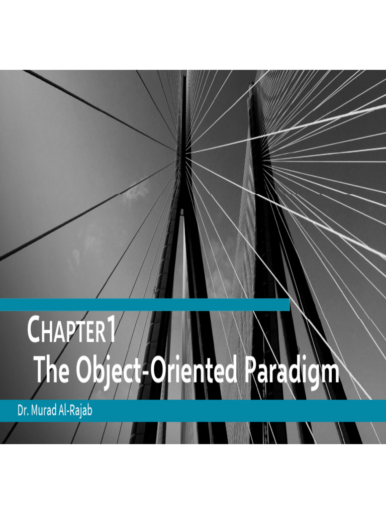Chapter 1 The Object-Oriented Paradigm | PDF