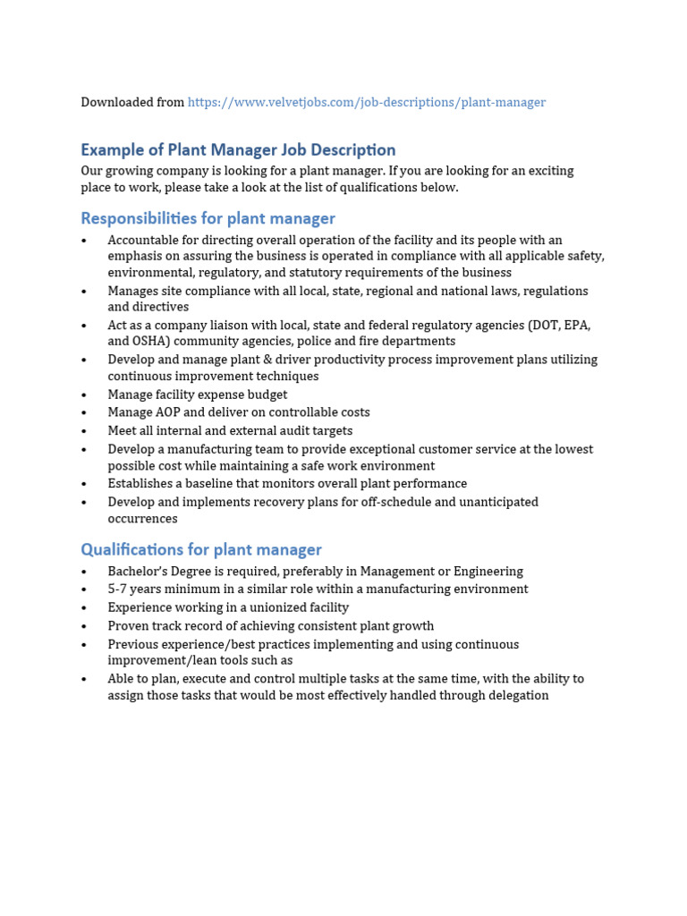 Plant Manager v3 | PDF | Business