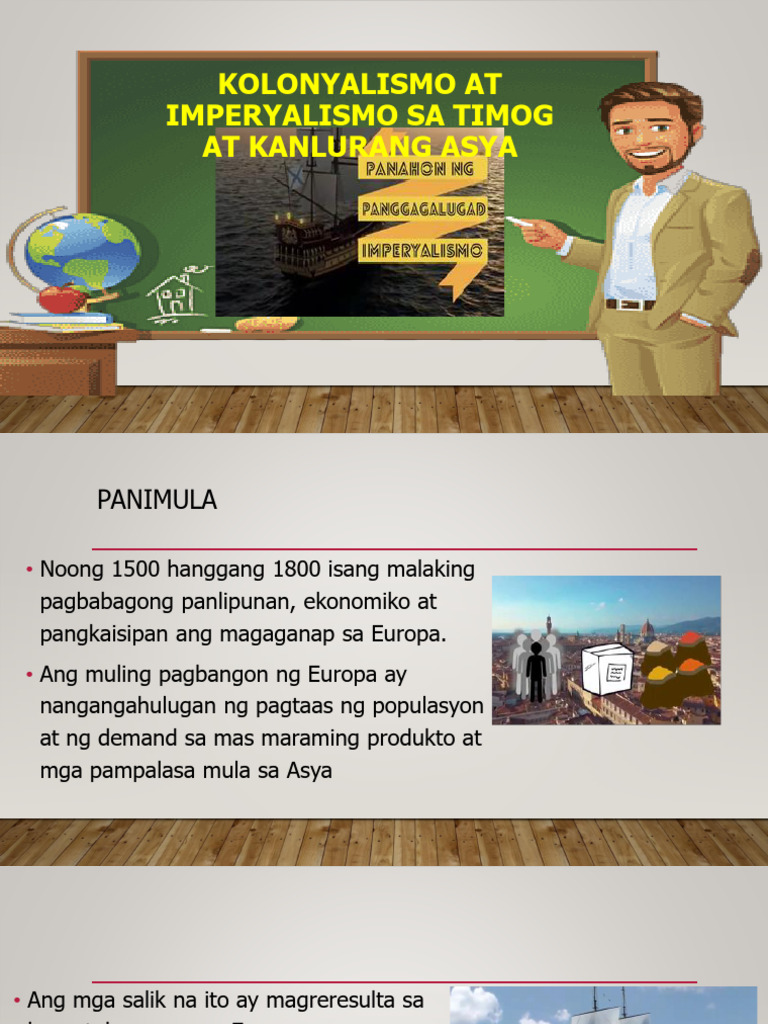 Aralin 1 Kolonyalismo at Imperyalismo Sa Timog at Kanlurang Asya | PDF