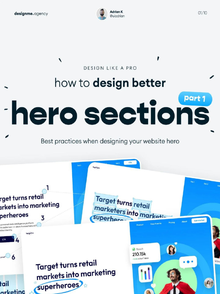 How To Design Better Hero Sections 1693341733 | PDF