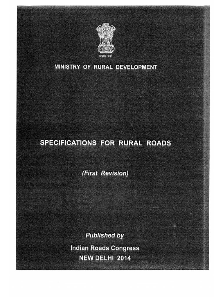 Specification For Premix Sealcoat For Rural Road | PDF