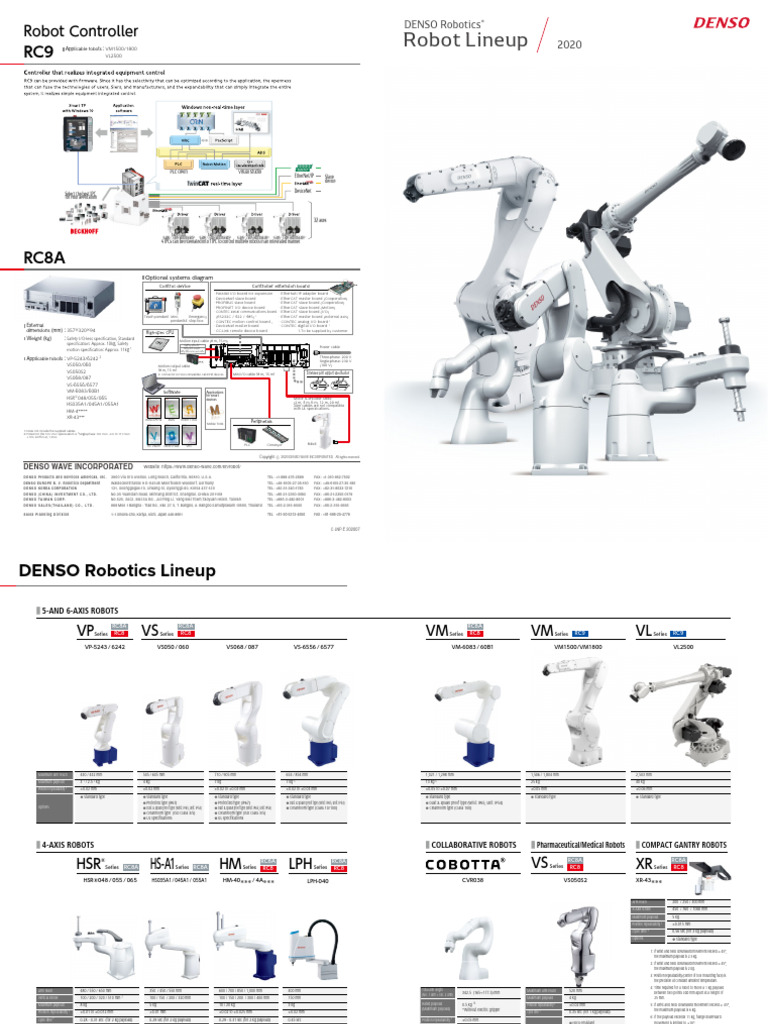 DENSO Robotics Online EXPO Catalog Set en 1 | PDF | Computer Engineering | Computer Hardware