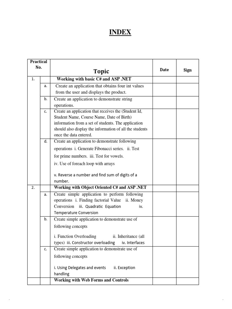 Awp Final Practical | PDF | C Sharp (Programming Language) | Databases