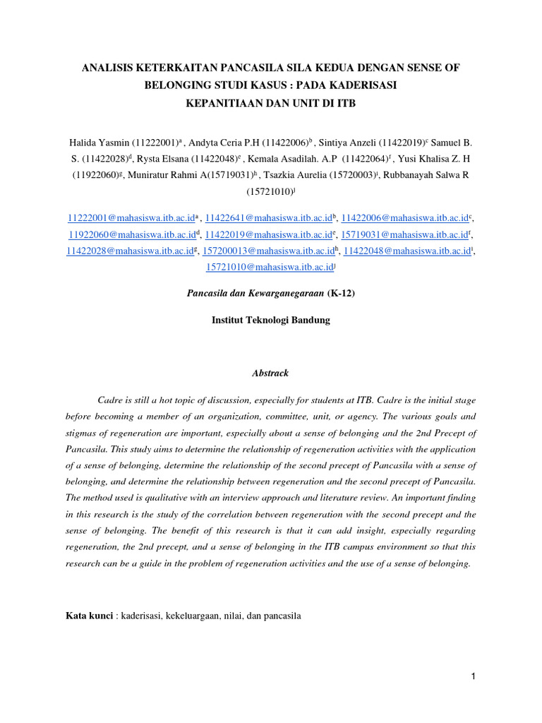 Kelompok 3 - Artikel KWN | PDF