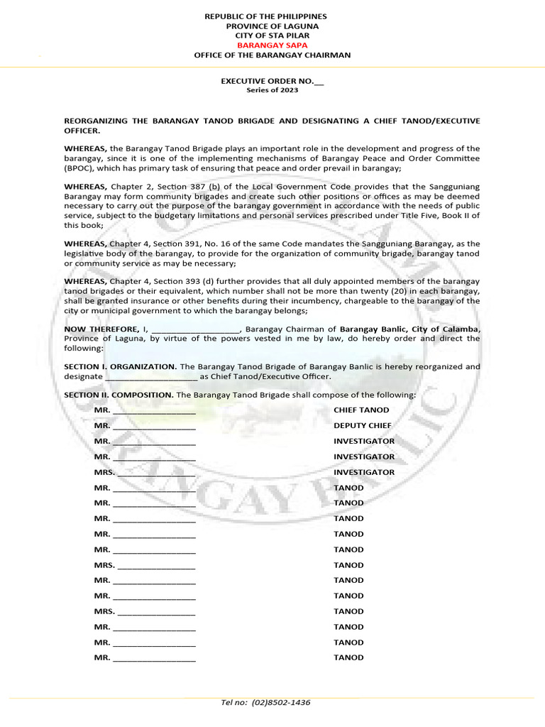 Resolution Sample | PDF | Police | Public Law