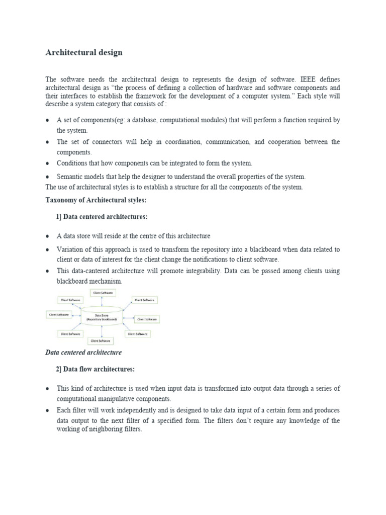 Architectural Design Styles and Inheritance | Download Free PDF ...