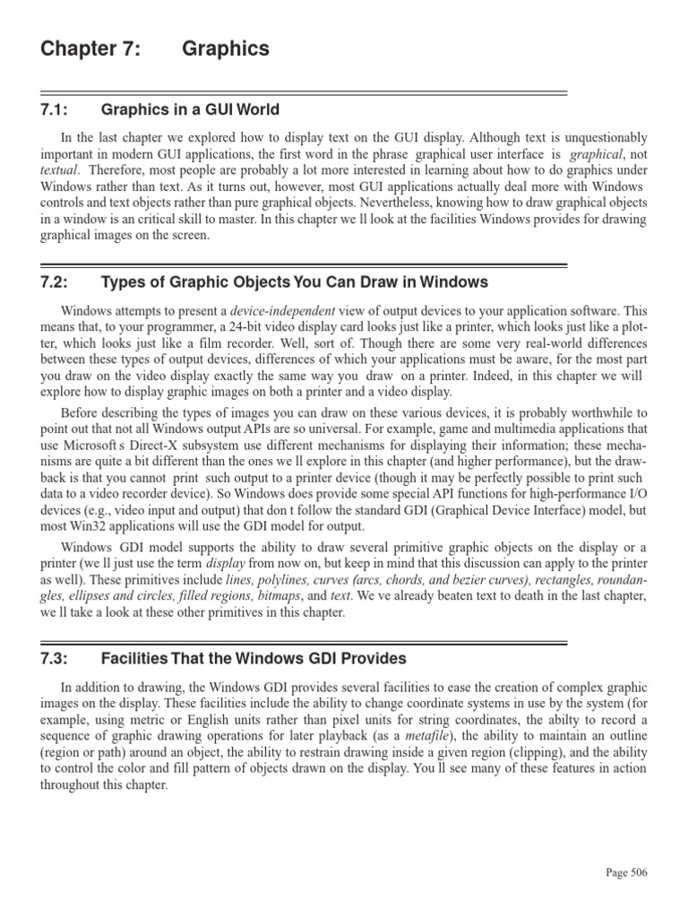 Ch 07 Pdf Graphical User Interfaces Application Software