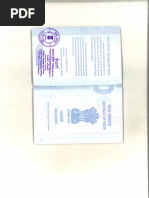 Passport Front Page | PDF