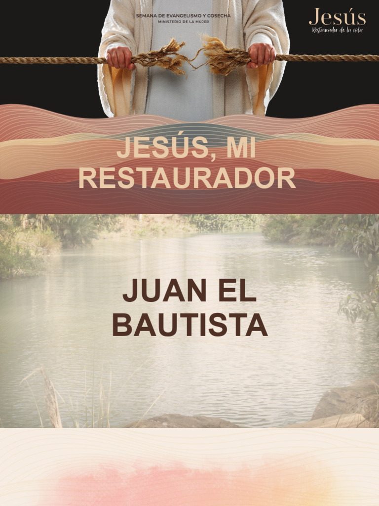 Jesús, el Restaurador de Vidas | PDF | Jesús | Juan el Bautista