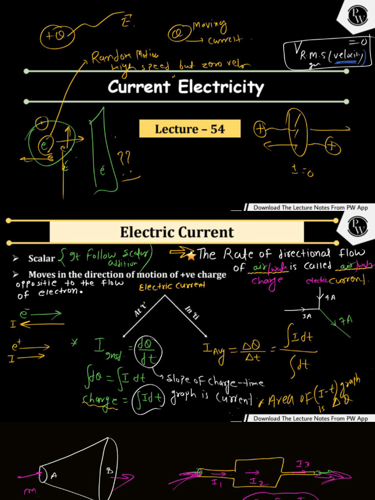 Current Electricity | PDF