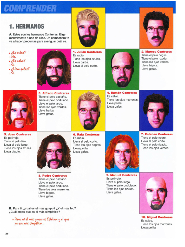 describir a una persona | PDF