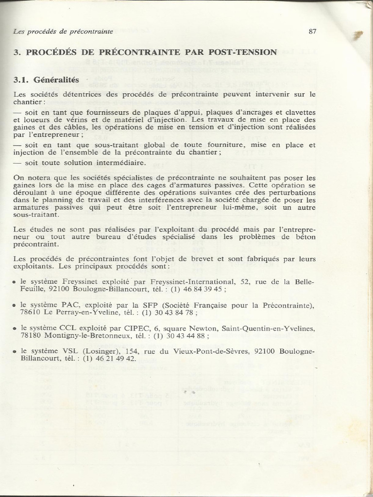 Beton Precontraint | PDF