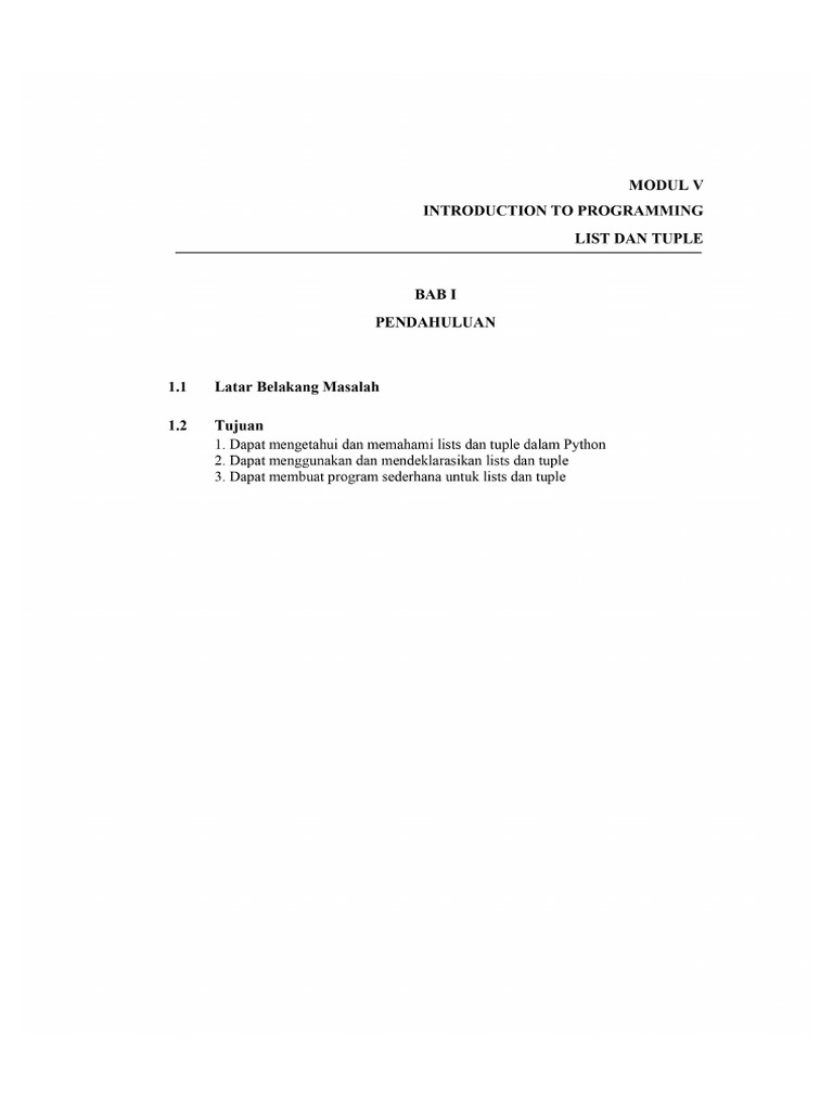 Modul V Python | PDF