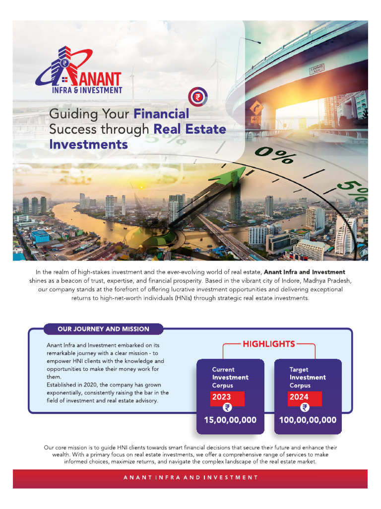 Anant Infra Brochure | PDF