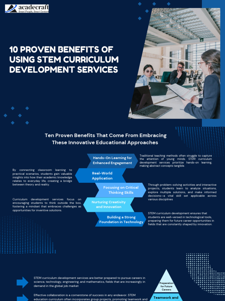 10 Proven Benefits of Using STEM Curriculum Development Services | PDF ...