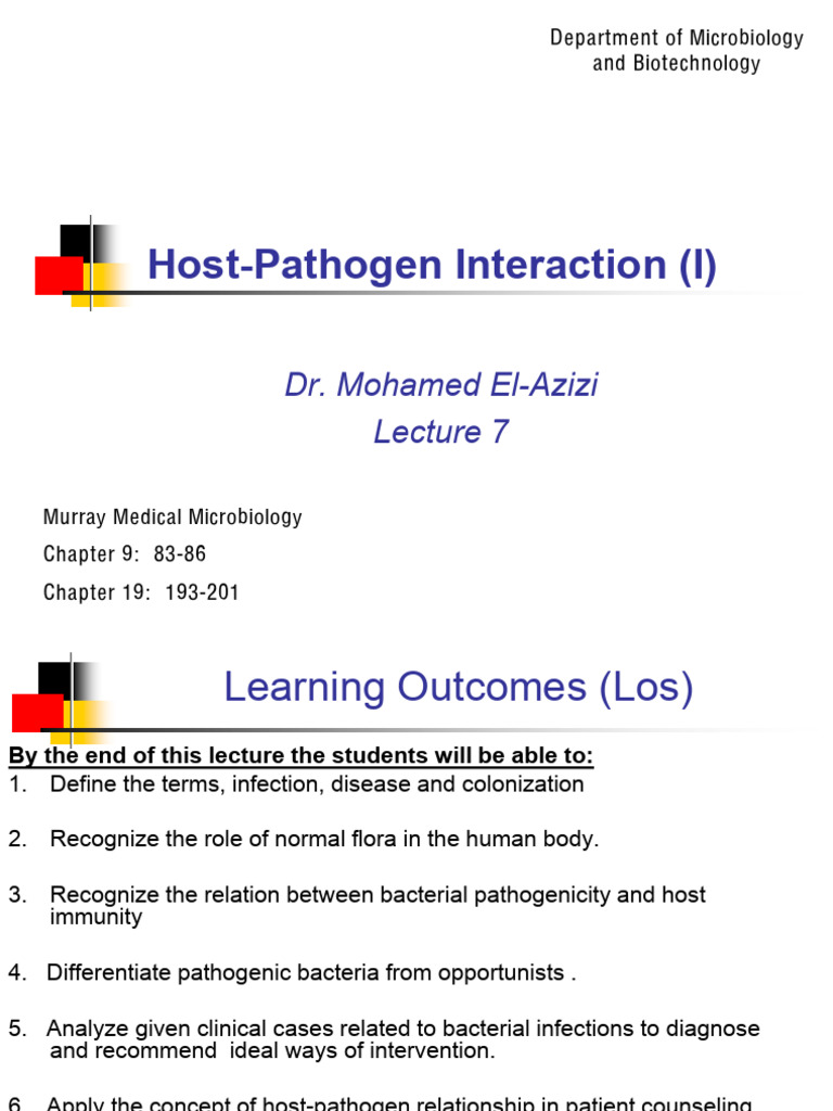Lect.7 Micro Notes by Hanaa | PDF | Infection | Bacteria